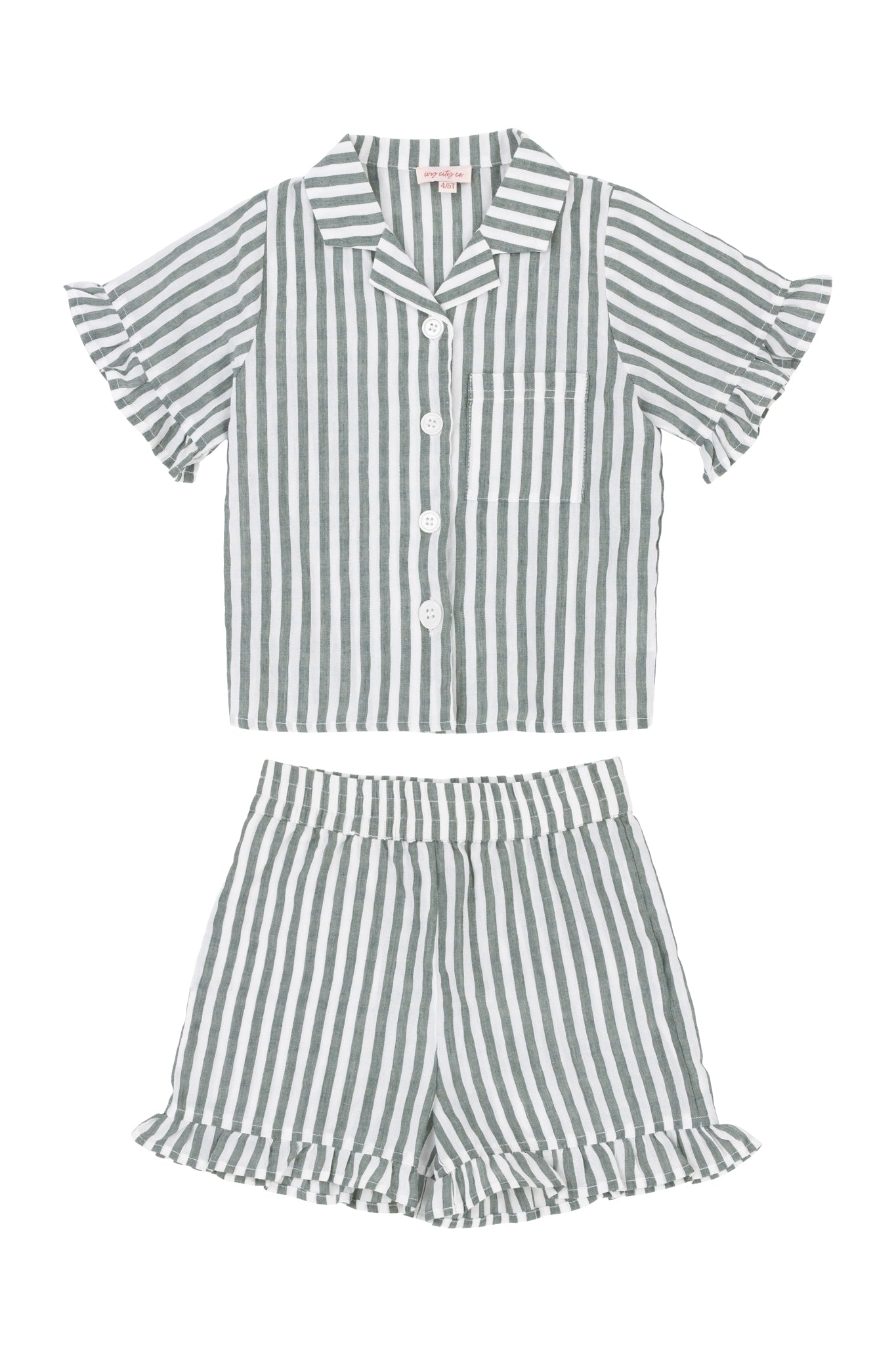 Mini Zuma Set in Green Stripe – Ivy City Co