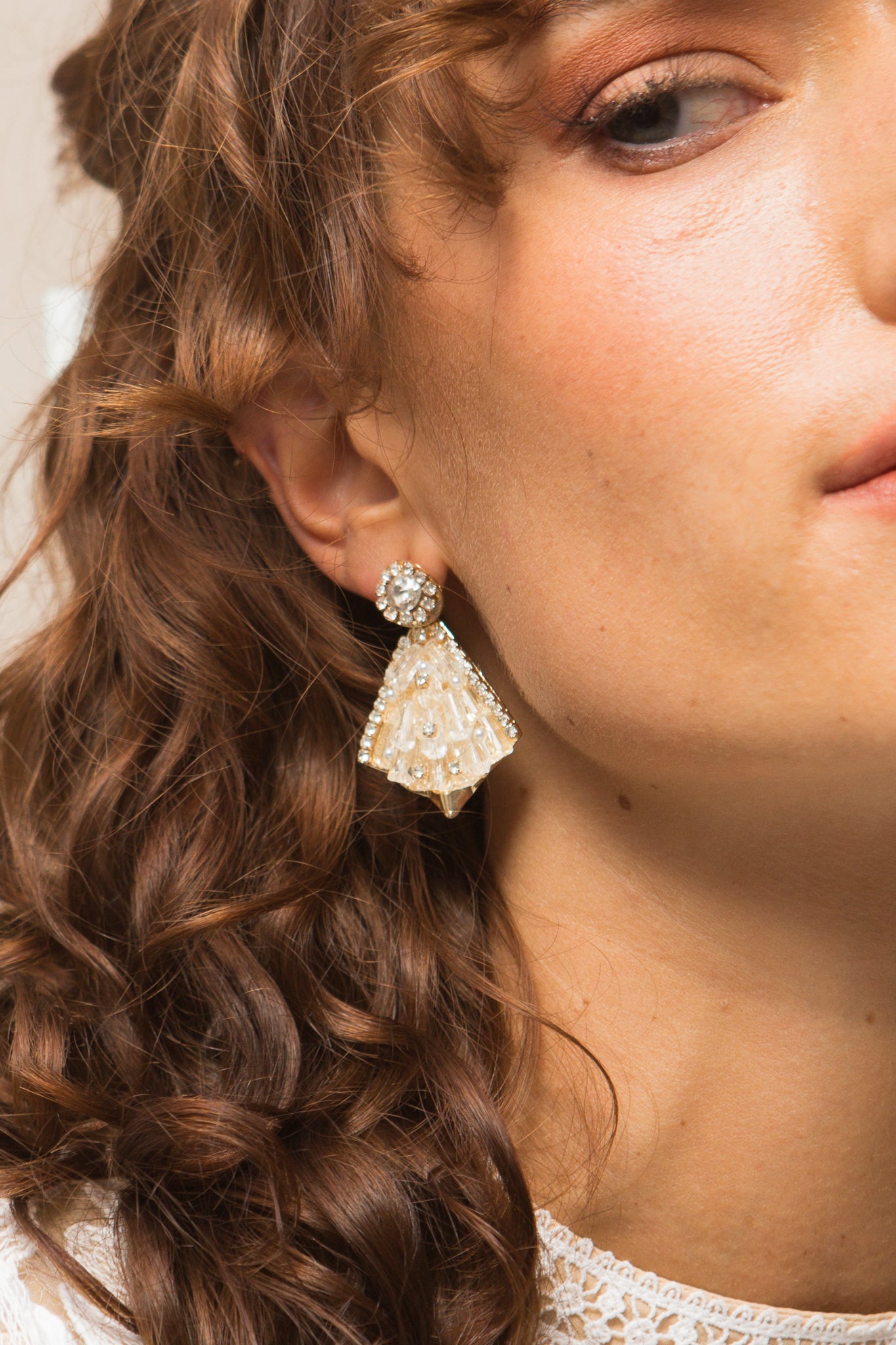 Wedding Dress Earrings Ivy City Co